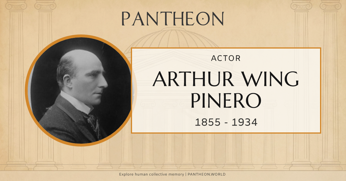 Arthur Wing Pinero Biography | Pantheon