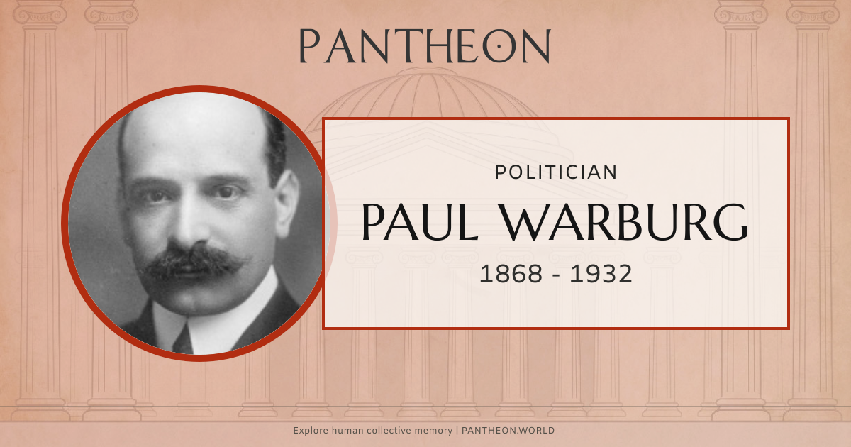 Paul Warburg Biography | Pantheon