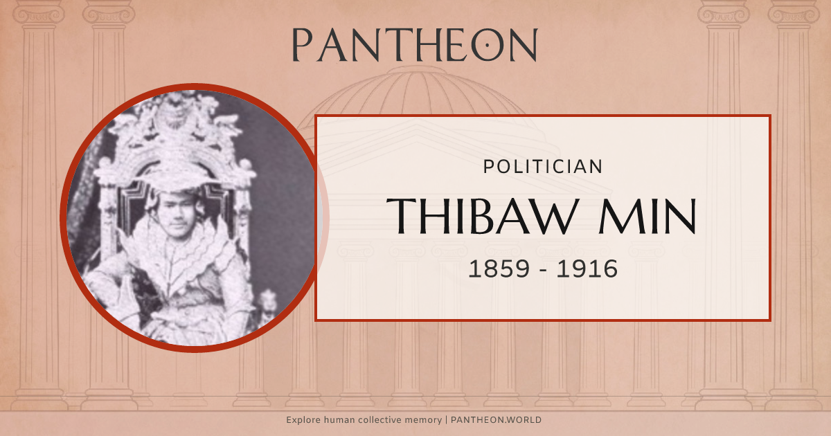 Thibaw Min Biography | Pantheon
