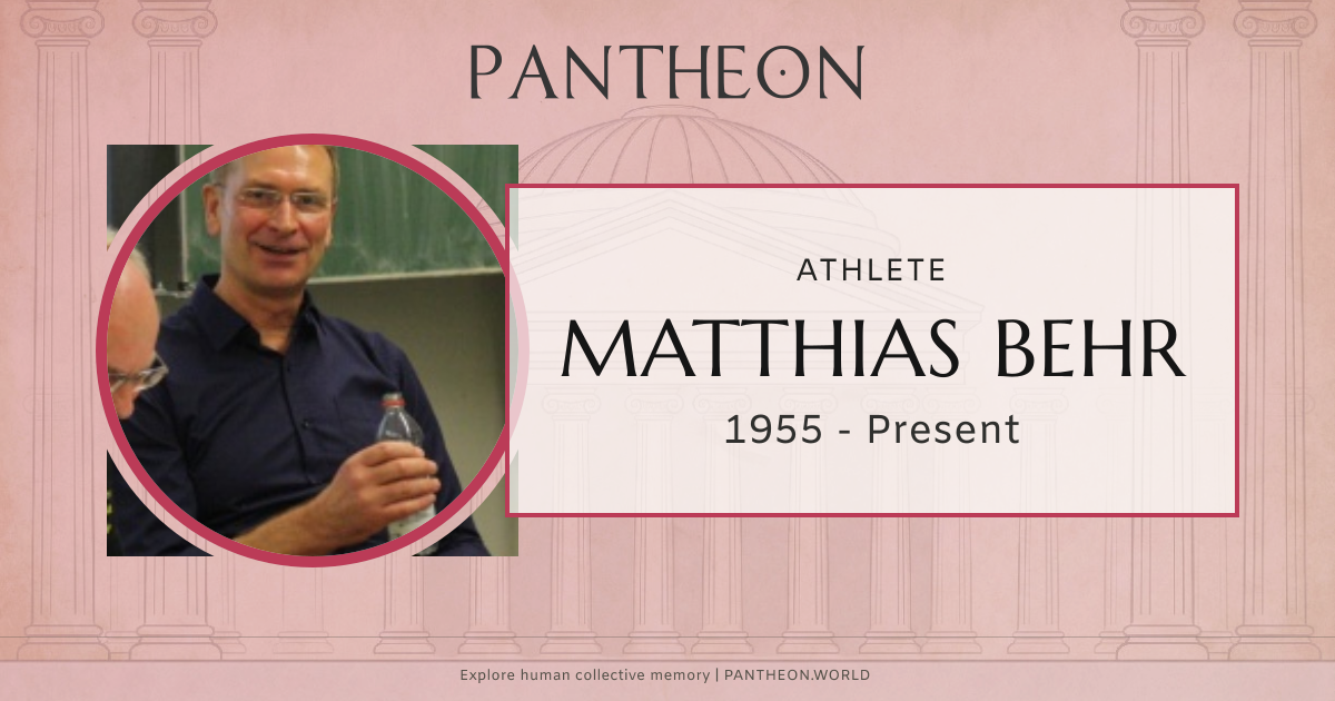 Matthias Behr Biography | Pantheon