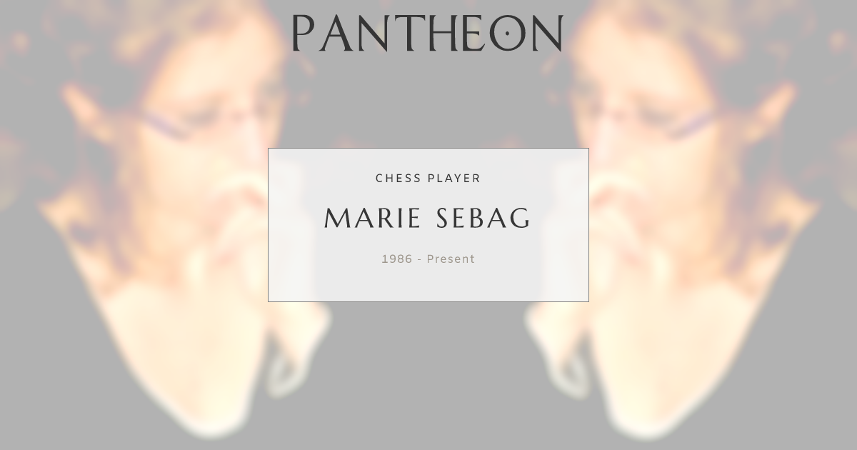 Marie Sebag Biography | Pantheon