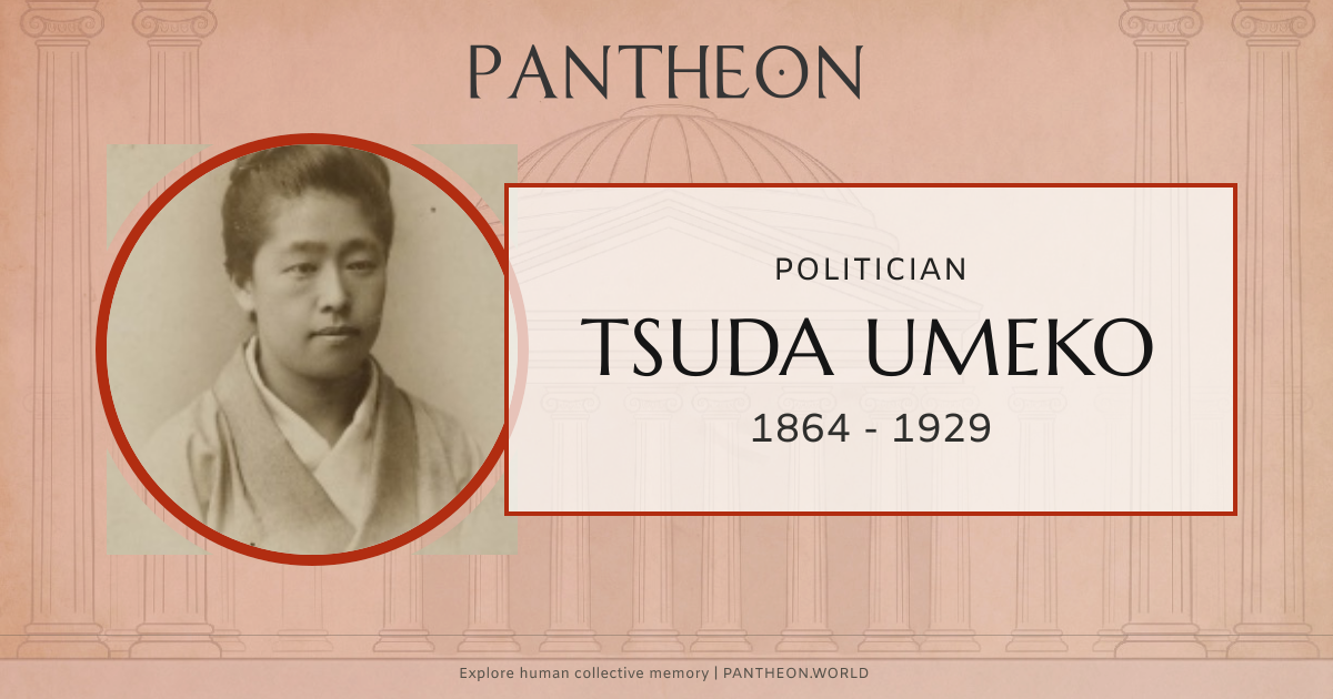 Tsuda Umeko Biography | Pantheon