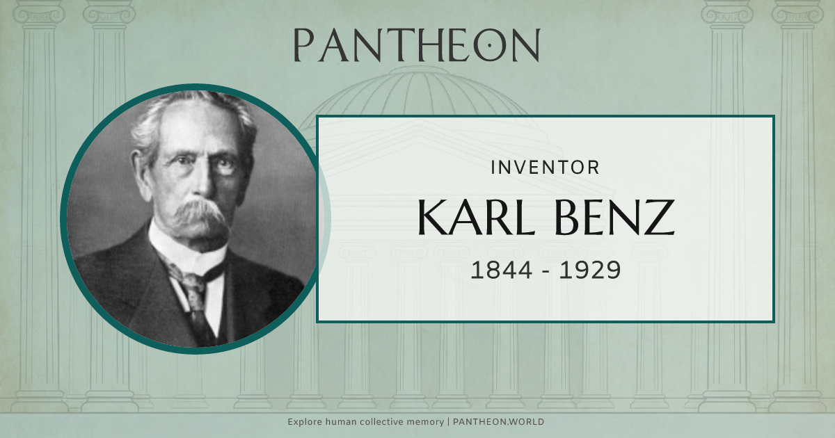 Karl Benz Biography | Pantheon