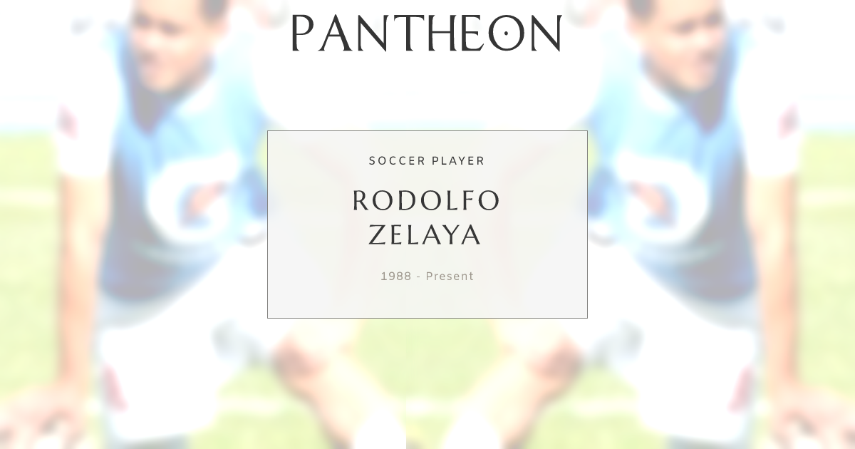 Rodolfo Zelaya Biography | Pantheon