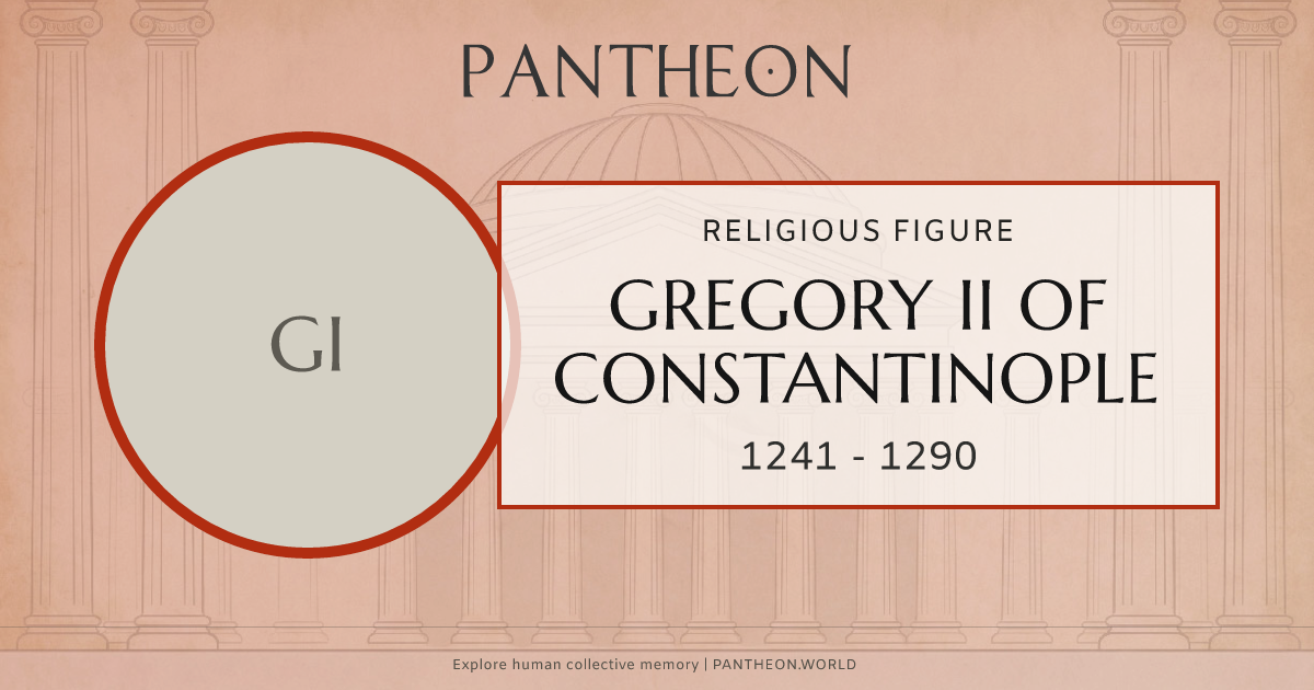 Gregory II of Constantinople Biography | Pantheon