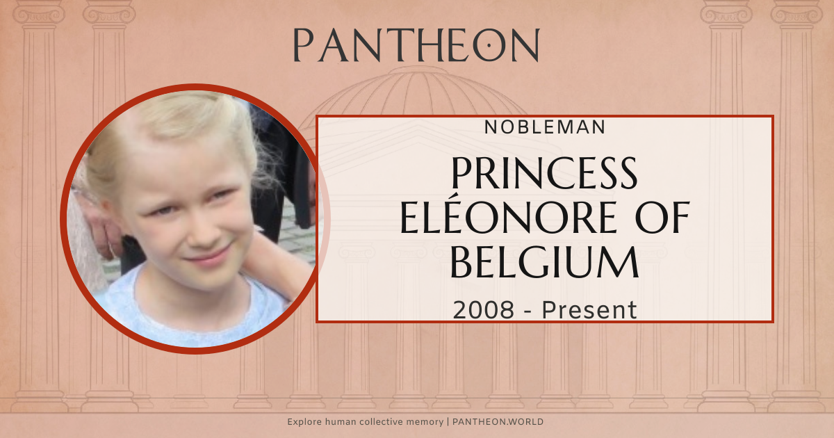 Princess Eléonore of Belgium Biography | Pantheon