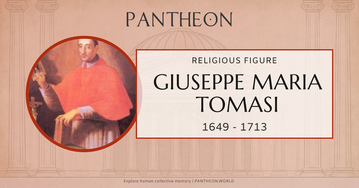 Giuseppe Maria Tomasi Biography | Pantheon