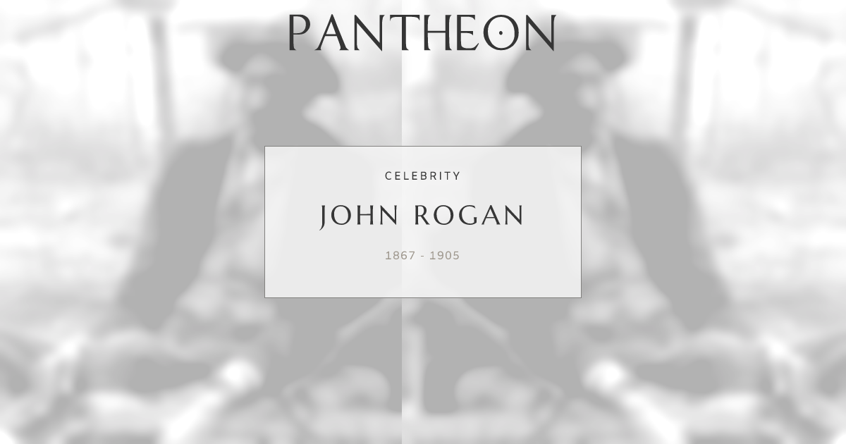 John Rogan Biography | Pantheon