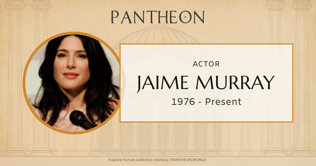 Jaime Murray Biography | Pantheon