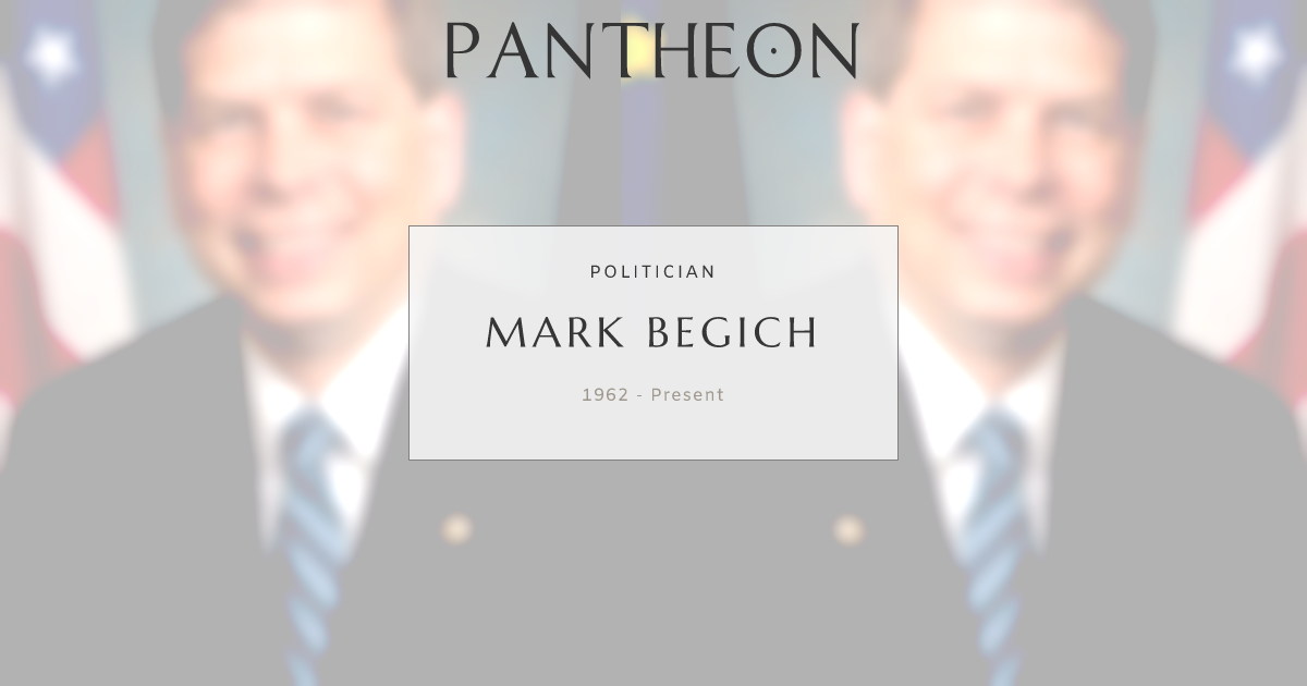 Mark Begich Biography | Pantheon
