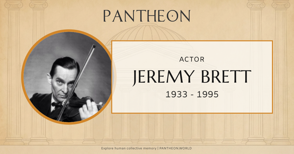 Jeremy Brett Biography | Pantheon