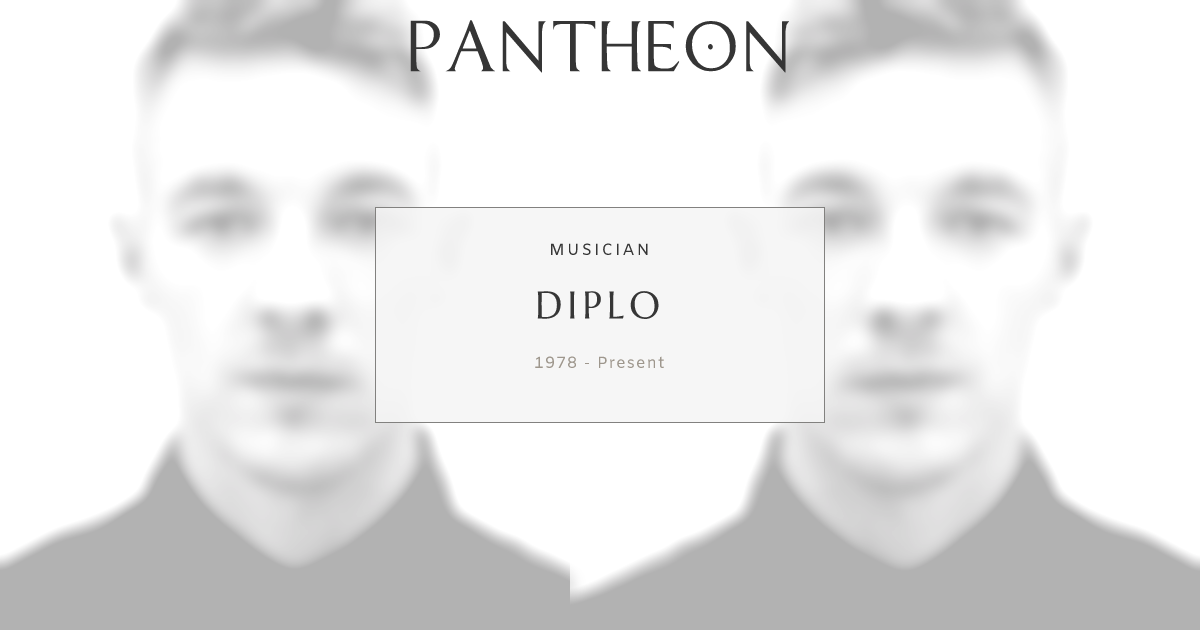 Diplo Biography | Pantheon