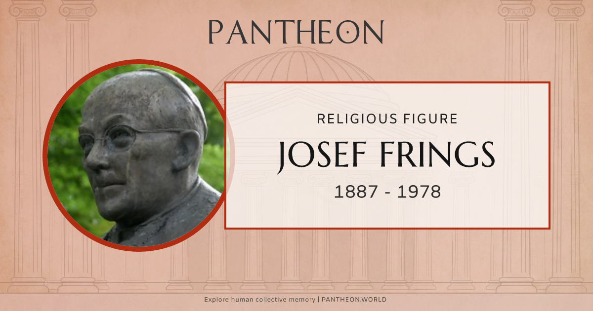 Josef Frings Biography | Pantheon