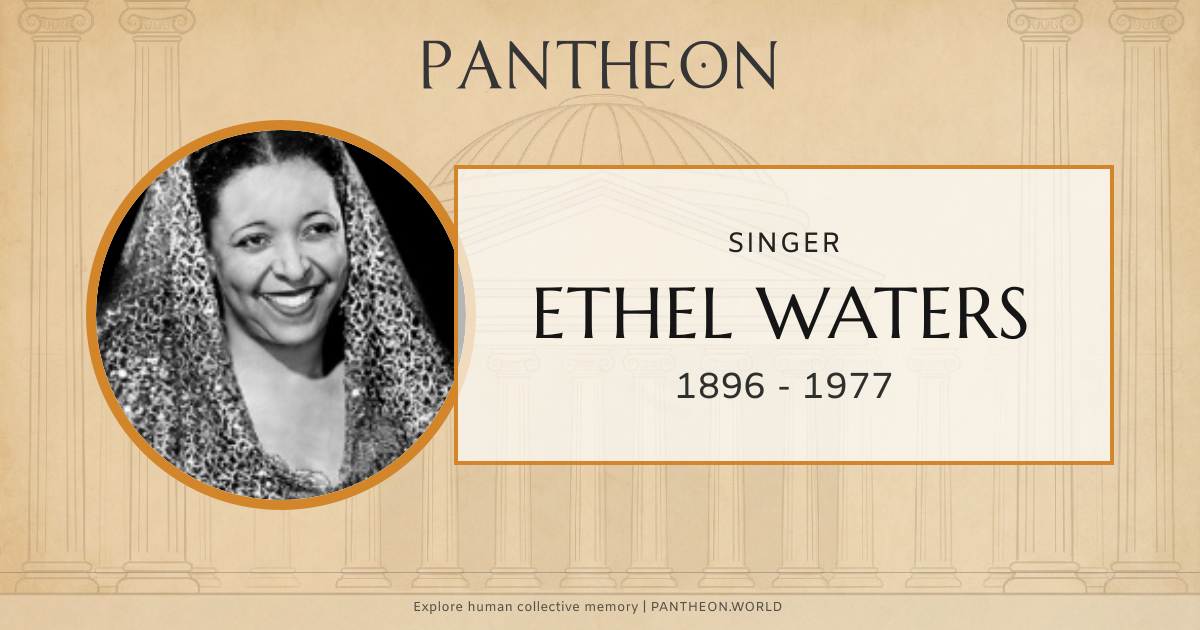 Ethel Waters Biography | Pantheon