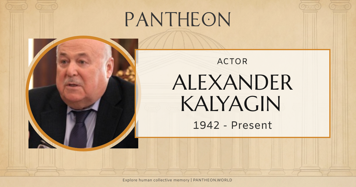 Alexander Kalyagin Biography | Pantheon