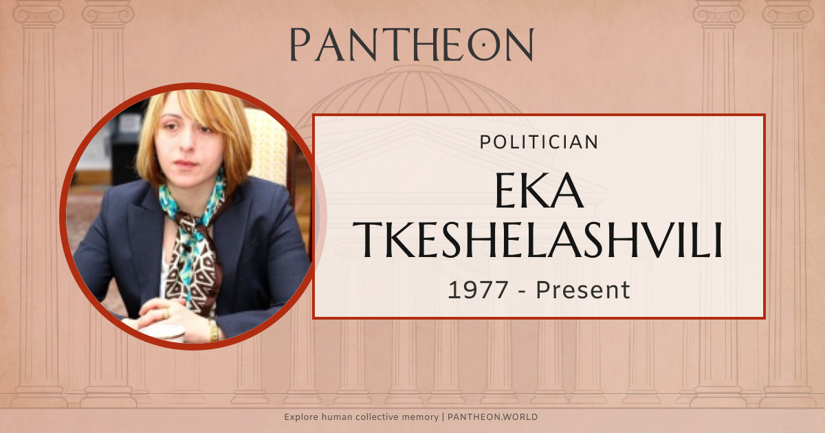 Eka Tkeshelashvili Biography | Pantheon