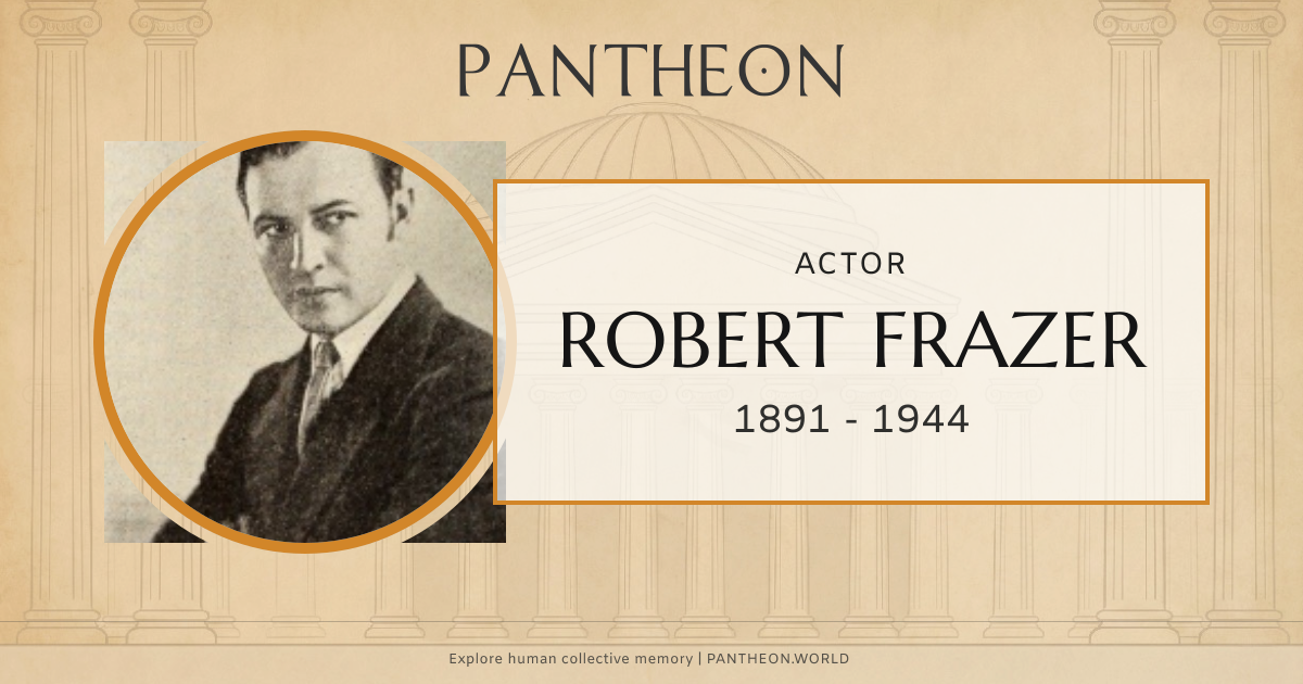 Robert Frazer Biography | Pantheon