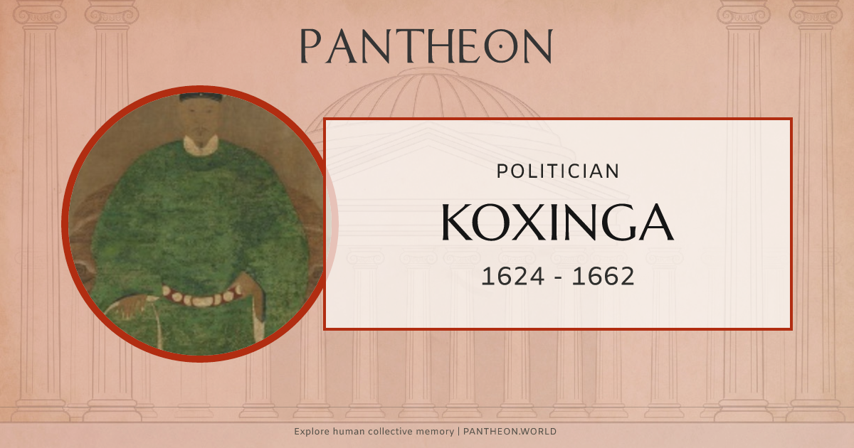 Koxinga Biography | Pantheon