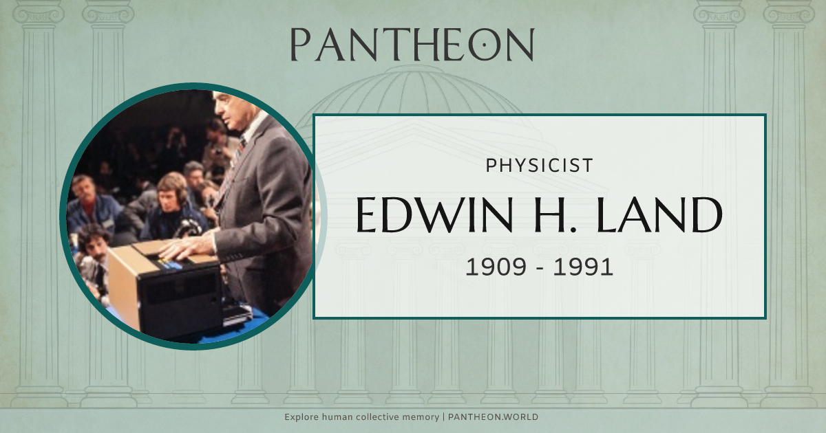 Edwin H. Land Biography | Pantheon