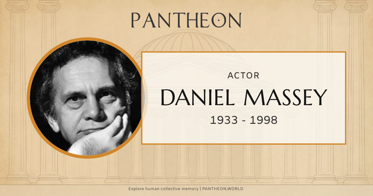 Daniel Massey Biography | Pantheon