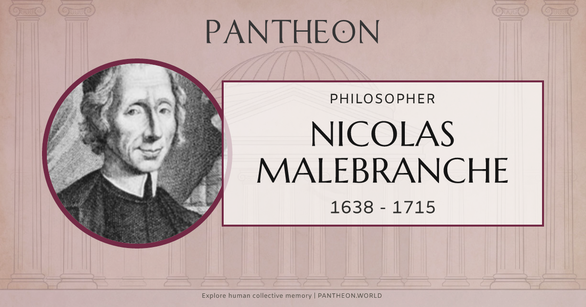 Nicolas Malebranche Biography | Pantheon
