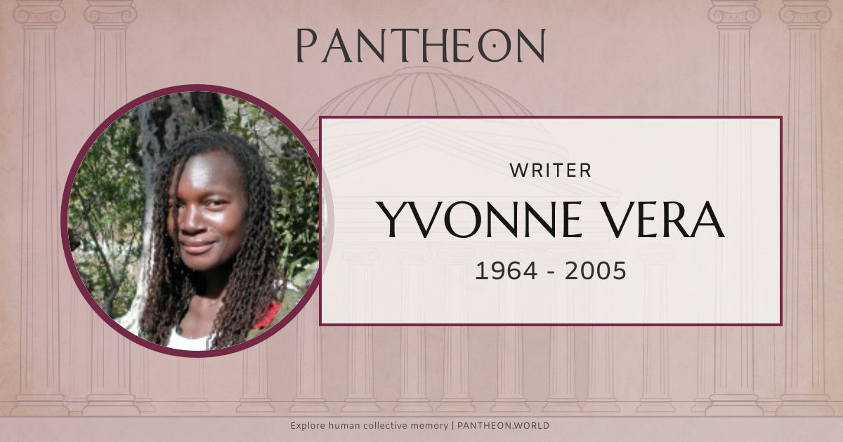 Yvonne Vera Biography | Pantheon