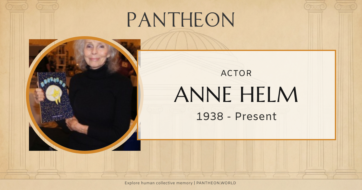Anne Helm Biography | Pantheon