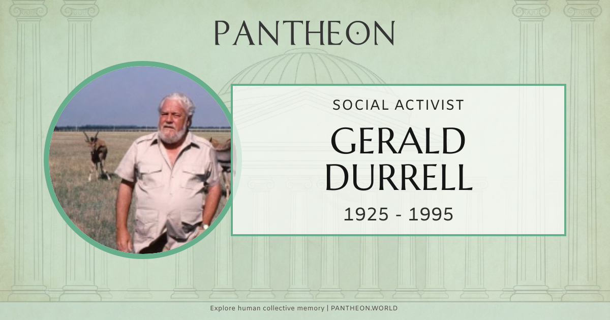 Gerald Durrell Biography | Pantheon