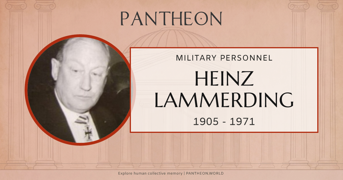 Heinz Lammerding Biography | Pantheon
