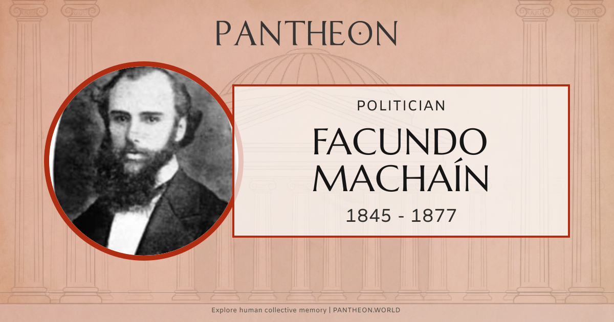Facundo Machaín Biography | Pantheon