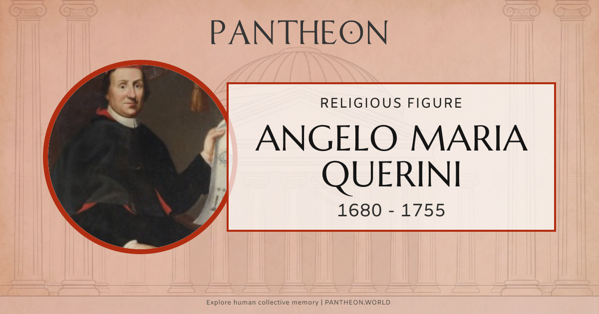 Angelo Maria Querini Biography | Pantheon