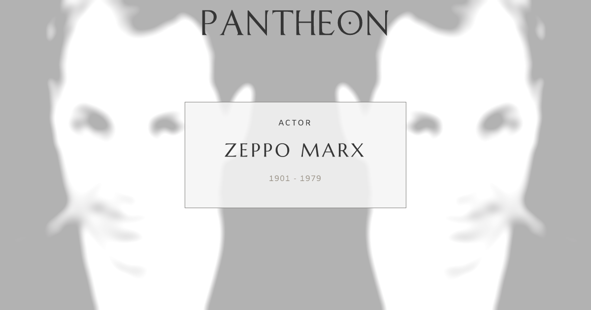 Zeppo Marx Biography | Pantheon
