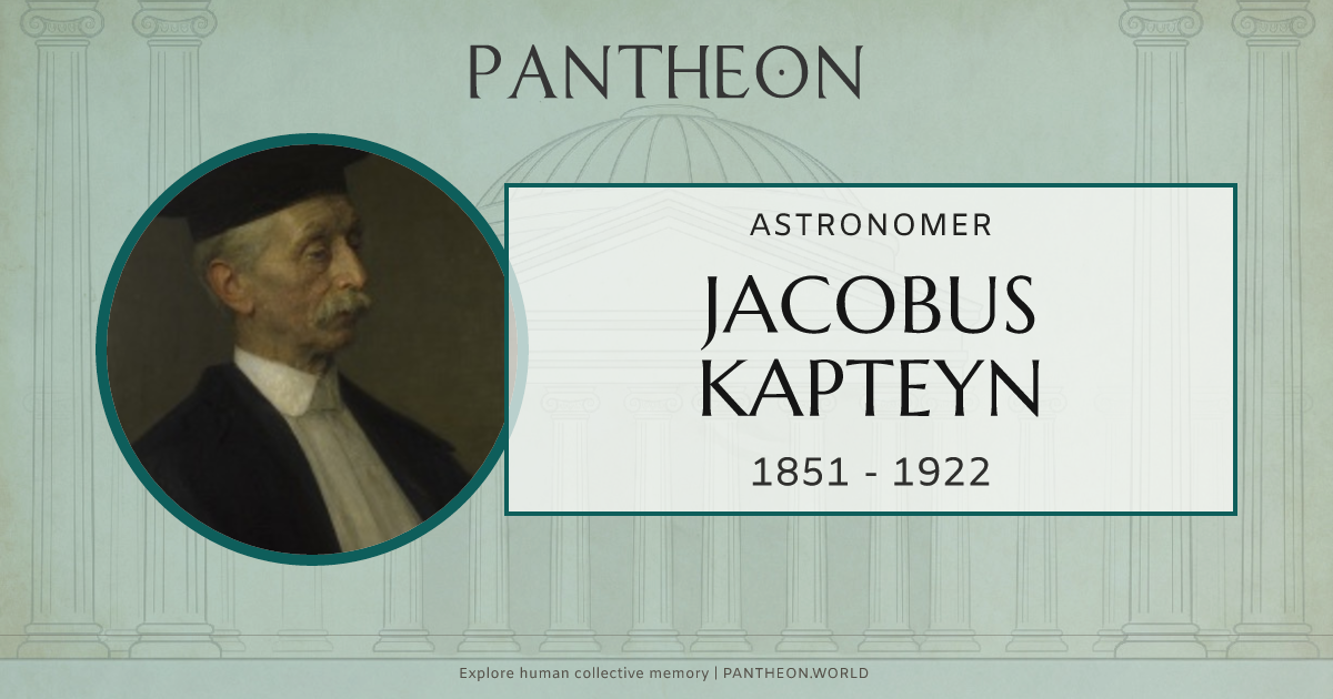 Jacobus Kapteyn Biography | Pantheon