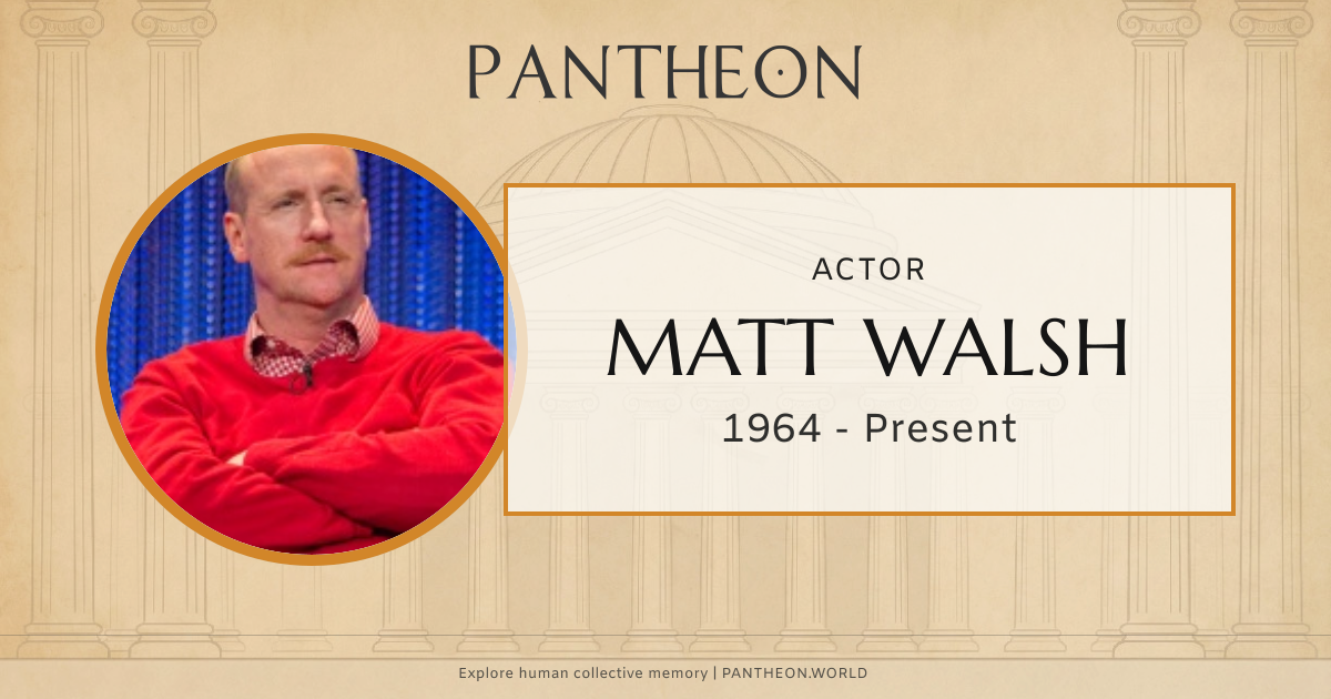 Matt Walsh Biography | Pantheon