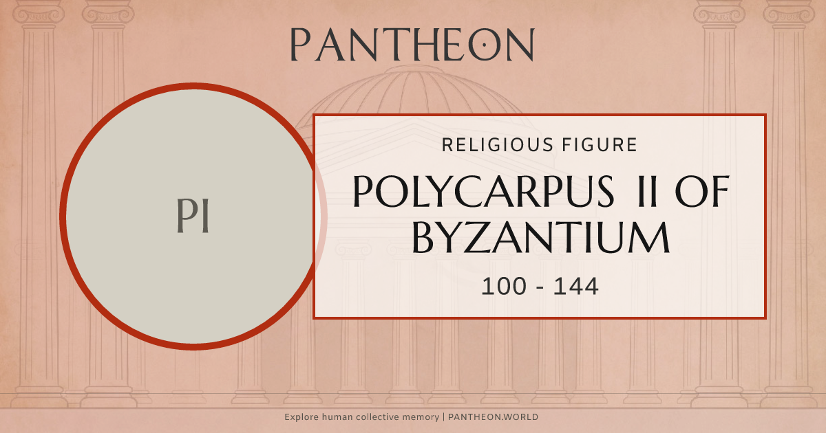 Polycarpus II of Byzantium Biography | Pantheon