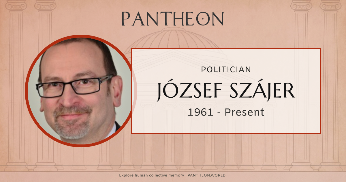 József Szájer Biography | Pantheon