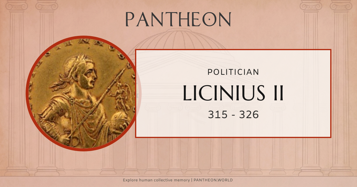 Licinius II Biography | Pantheon