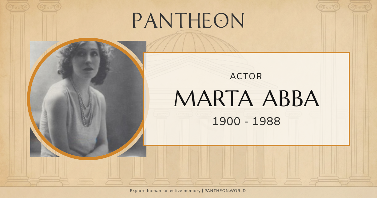 Marta Abba Biography | Pantheon