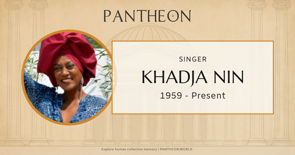 Khadja Nin Biography | Pantheon