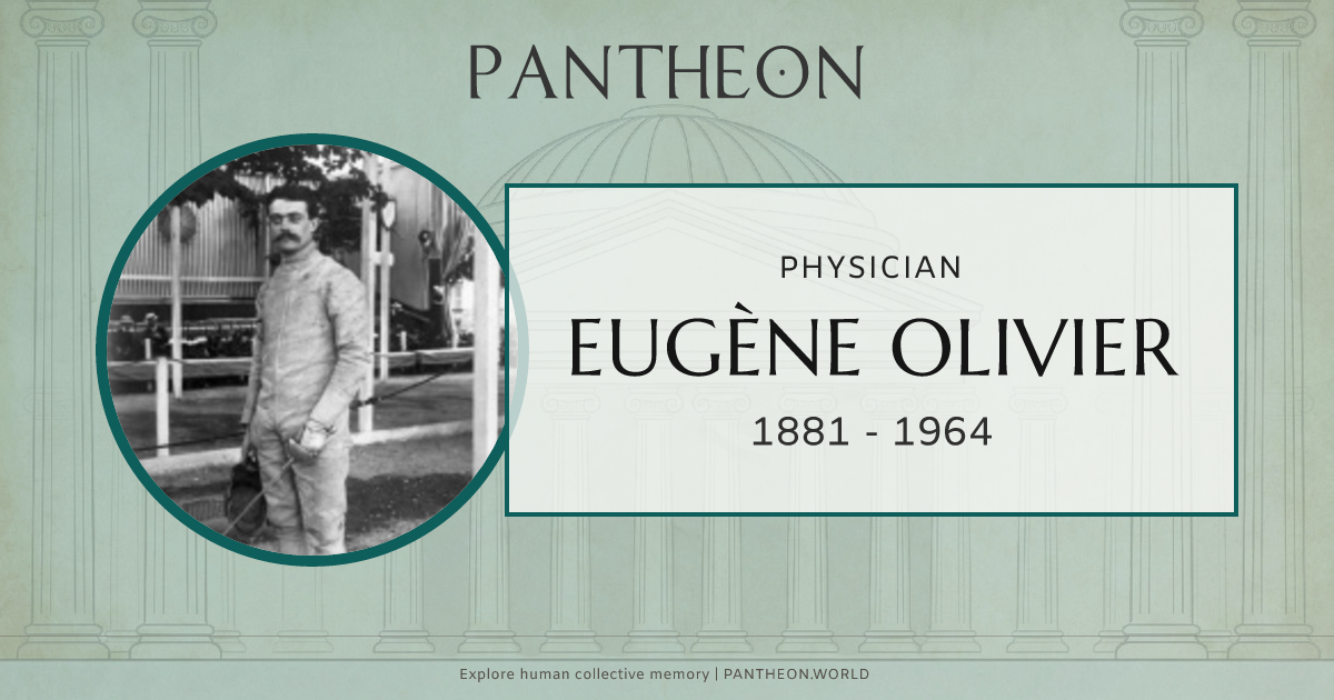 Eugène Olivier Biography | Pantheon