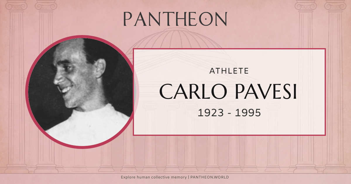 Carlo Pavesi Biography | Pantheon