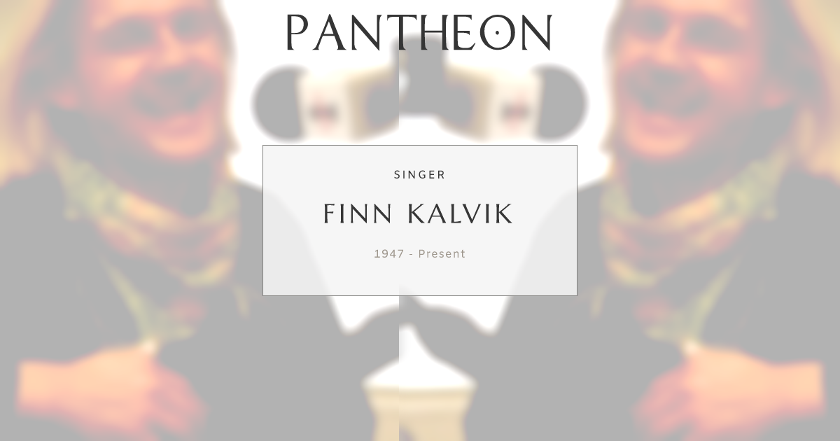 Finn Kalvik Biography | Pantheon