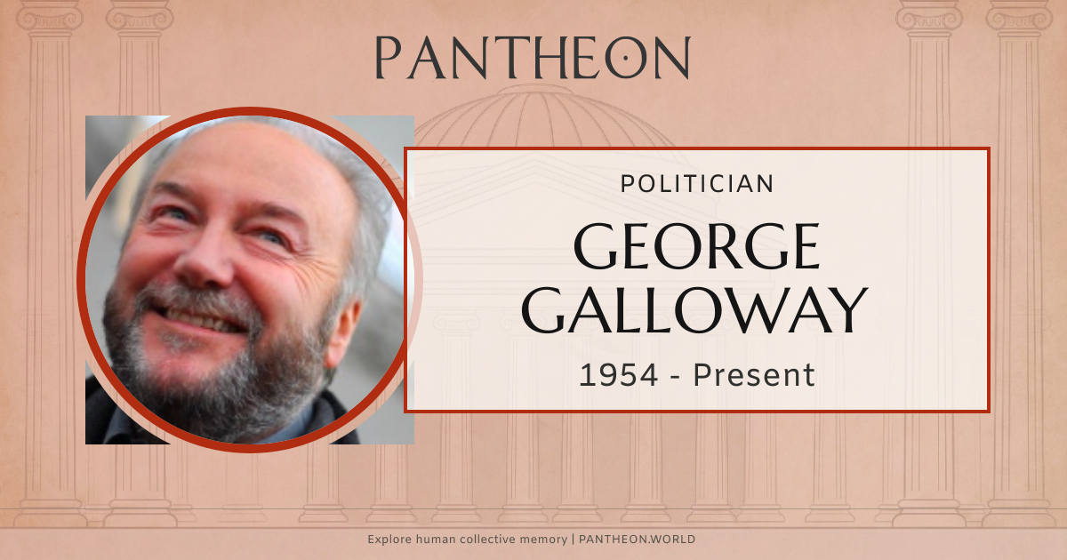 George Galloway Biography | Pantheon
