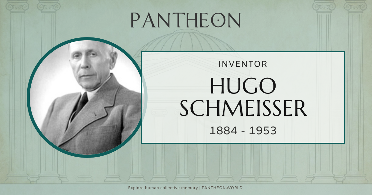 Hugo Schmeisser Biography | Pantheon
