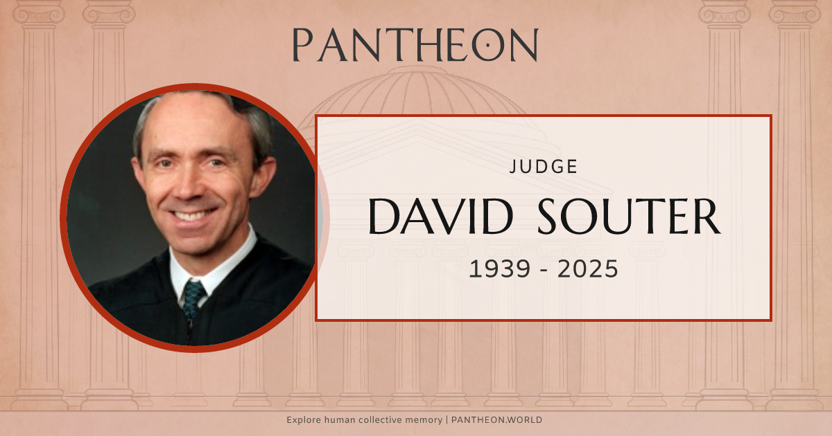 David Souter Biography | Pantheon