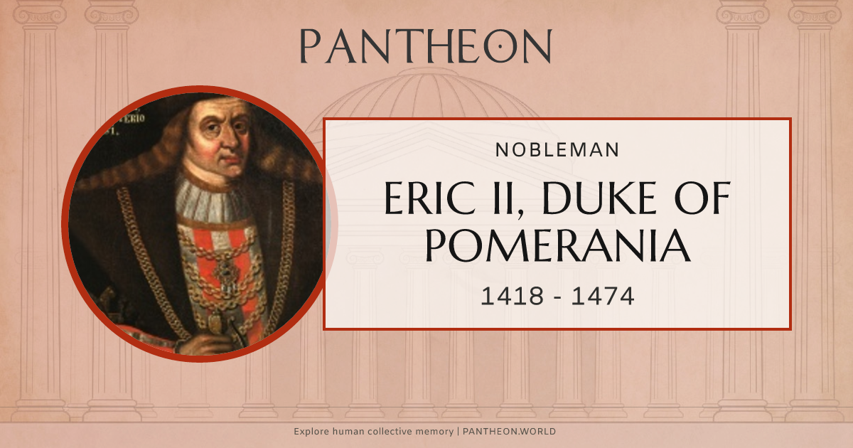 Eric II, Duke of Pomerania Biography | Pantheon