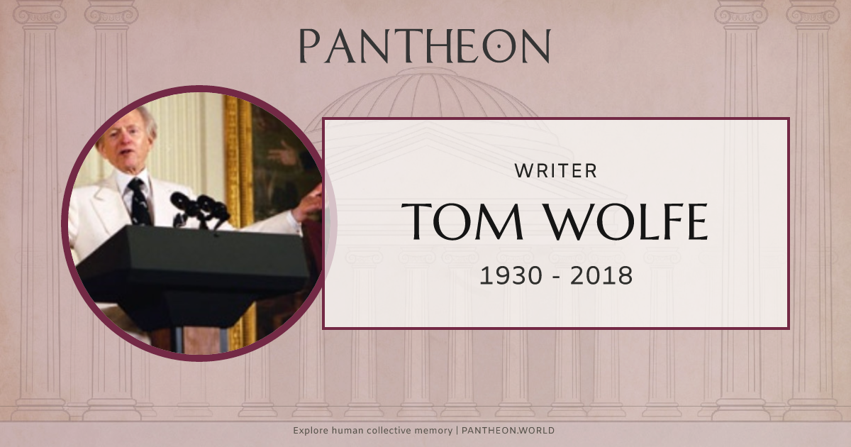 Tom Wolfe Biography | Pantheon