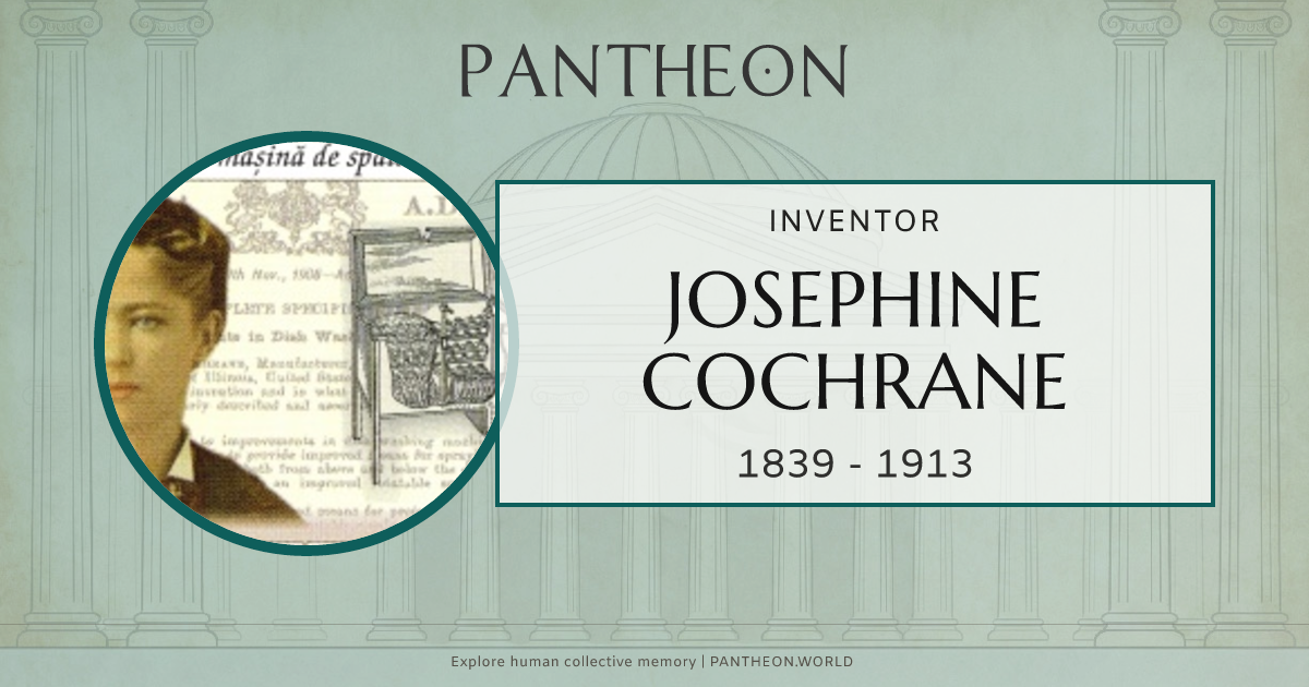 Josephine Cochrane Biography | Pantheon