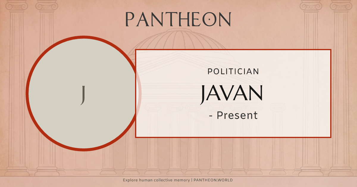 Javan Biography | Pantheon