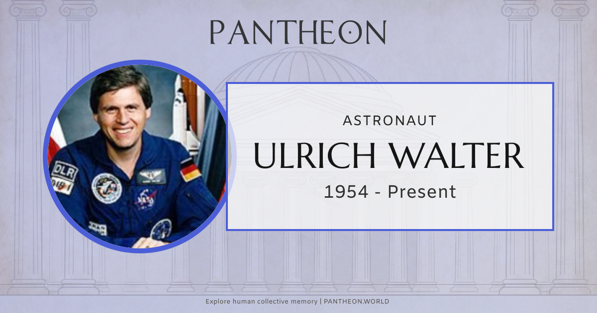 Ulrich Walter Biography | Pantheon